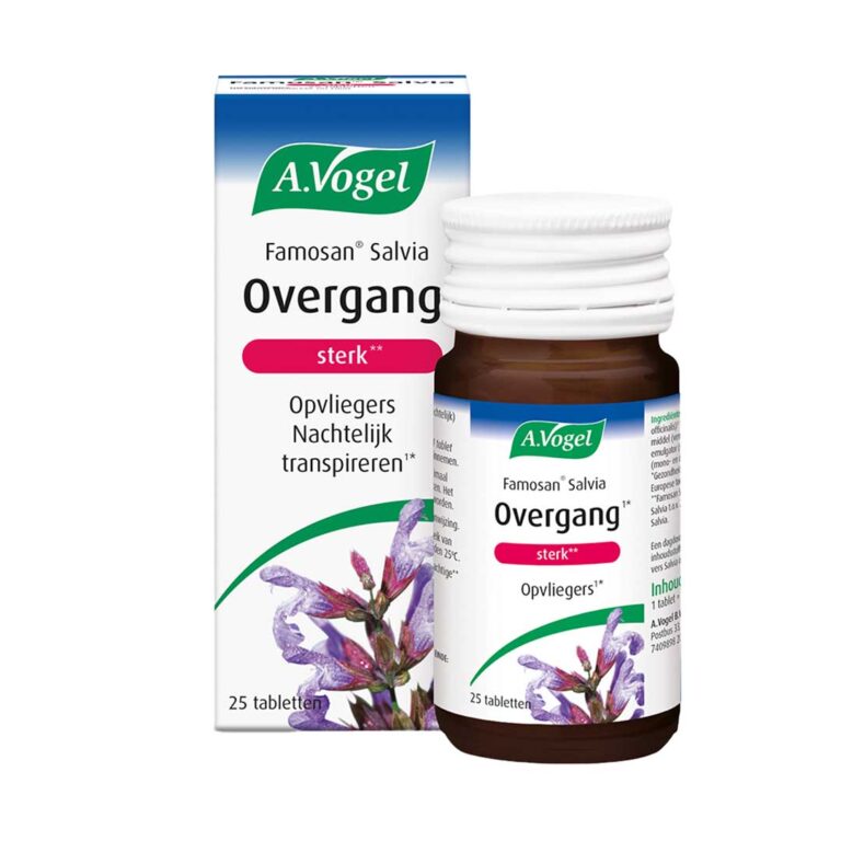 A.Vogel Famosan Salvia Overgang Sterk Tabletten 25 tabletten | Vitamines