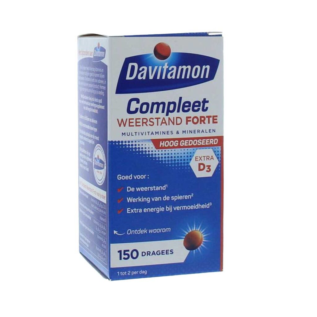 Davitamon Compleet Weerstand Forte Dragees | Vitamines