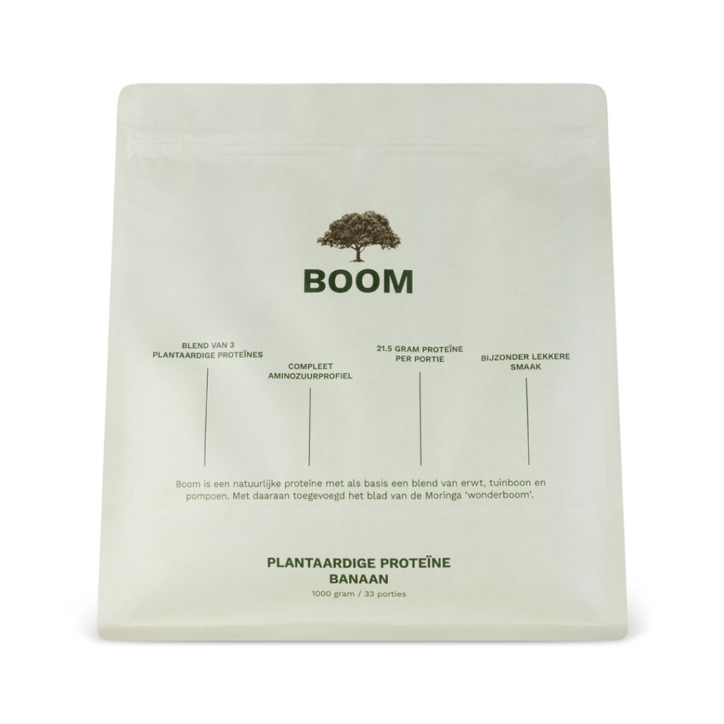 BOOM Proteïne Vanille Vegan | Vitamines