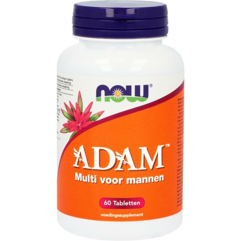 NOW Adam multivitamine voor mannen 60 tabletten | Vitamines