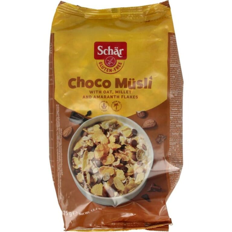 Dr Schar Choco muesli 375 gram | Vitamines