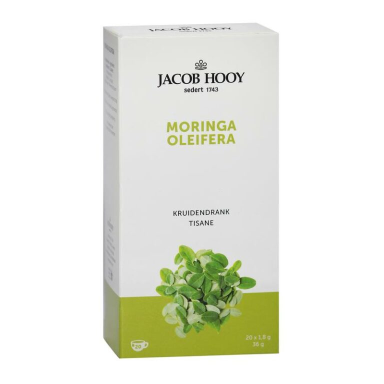 Jacob Hooy Moringa oleifera thee 20 stuks | Vitamines