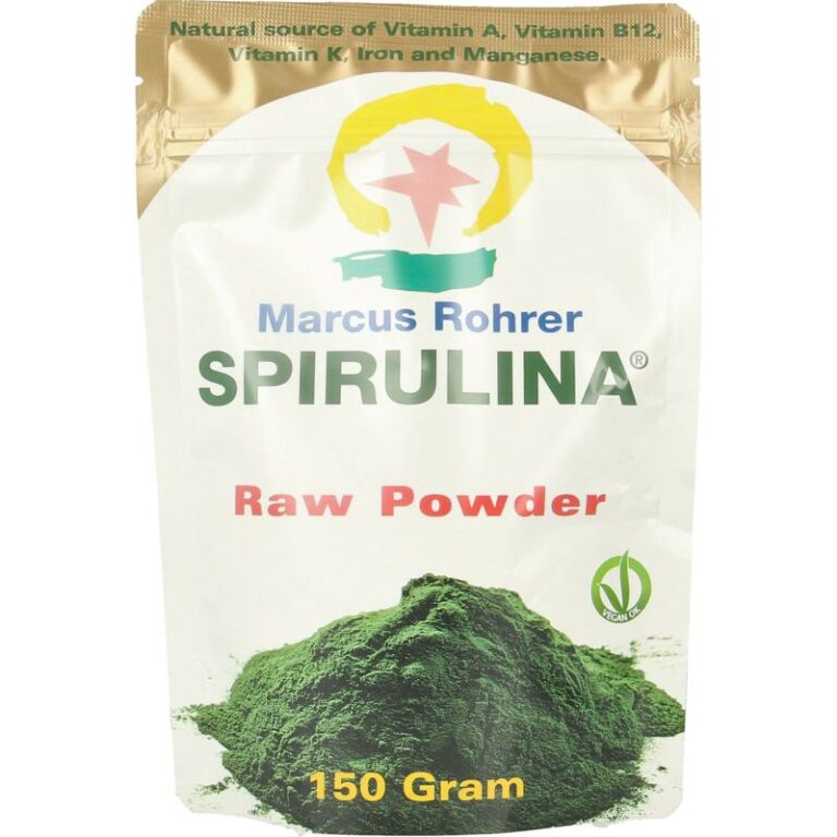 Marcus Rohrer Spirulina doypack 150 gram | Vitamines