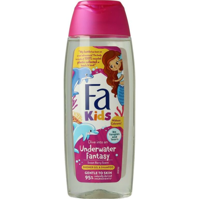FA Kids douche & shampoo mermaid 250 ml | Vitamines