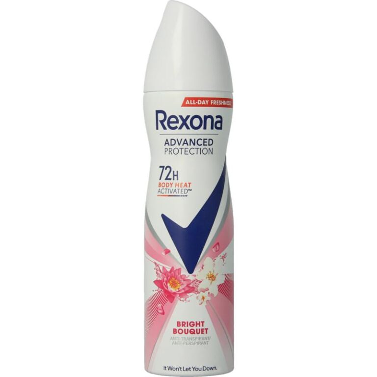 Deodorant spray 72h bright bouquet Rexona 150ml | Vitamines