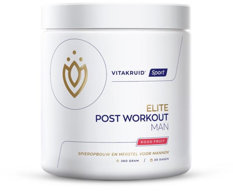 Elite post workout man BCAA 4:1:1 & elektrolyten Vitakruid 360g | Vitamines