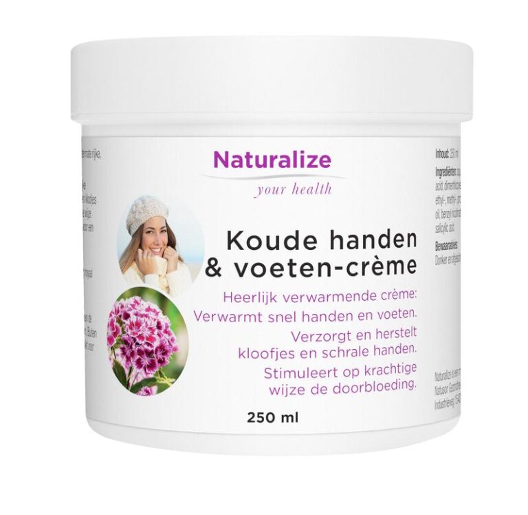 Koude handen en voeten creme Naturalize 250ml | Vitamines