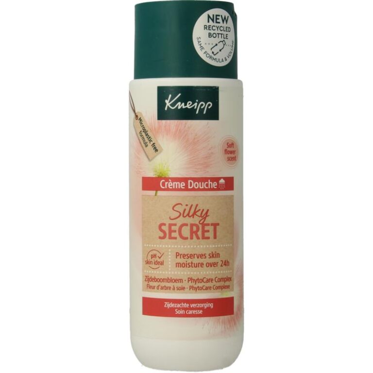 Silky secret douche creme Kneipp 200ml | Vitamines